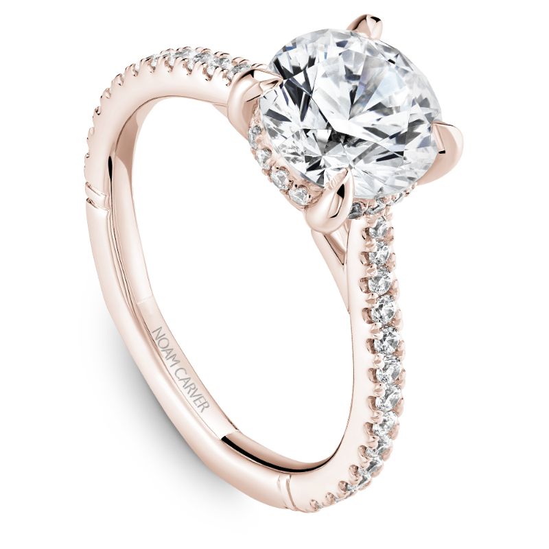 Noam Carver Atelier Mountings Engagement Ring - A033-01RS-FCYA