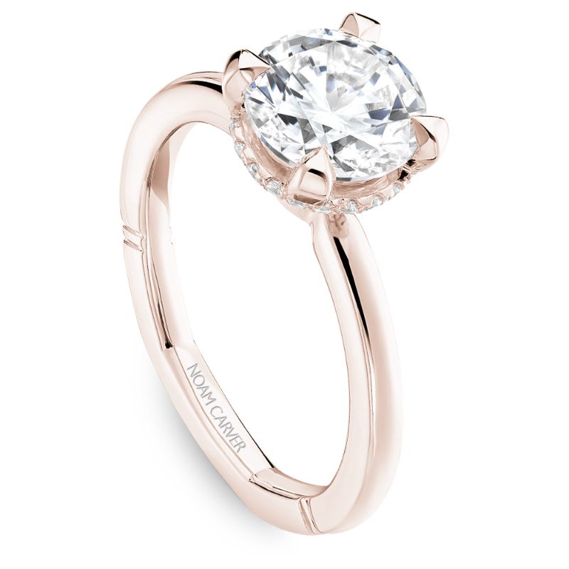 Noam Carver Atelier Mountings Engagement Ring - A044-01RS-FCYA