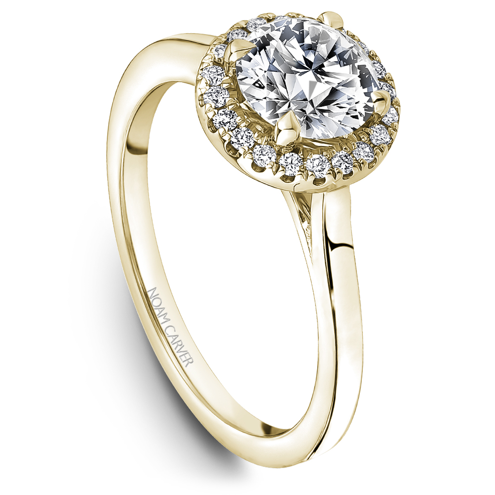Noam Carver Semi Mount Engagement Ring - B508-02YS-100A