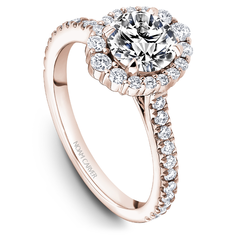 Noam Carver Semi Mount Engagement Ring - B521-01RS-100A
