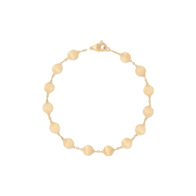 18K Yellow Gold Africa Gold Bead Bracelet By Marco Bicego - BB2835-Y-02
