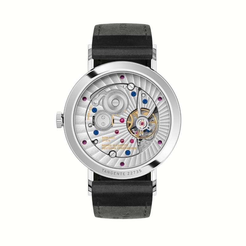 37.5mm Tangente 2date Blue Manual Wind In Stainless Steel With ...