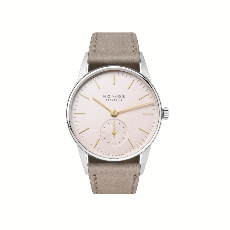 NOMOS Glashütte Orion Rose Manual Wind 33 Watch 001-193-00006